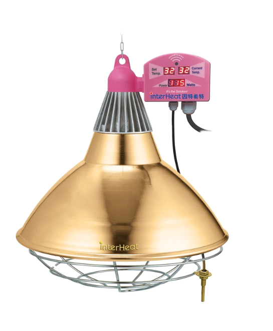 Heat Lamp Heavy Duty Large with Thermostat and Remote – Chook Manor Ltd