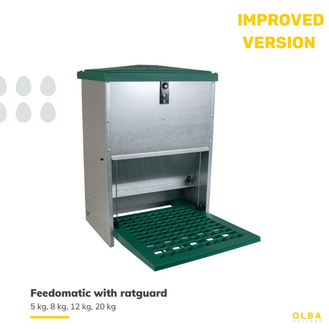 Feed-o-Matic Automatic Chicken Feeder 20kg – Chook Manor Ltd